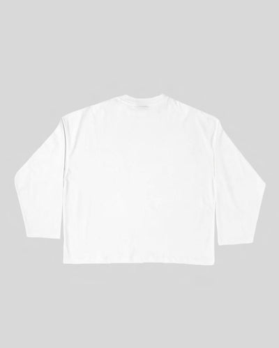 IM TOO COLD LONGSLEEVE TEE WHITE Sale price €49,00