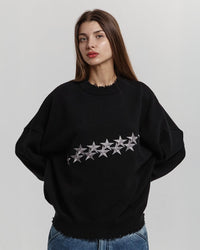 STARS KNIT BLACK Sale price €79,00