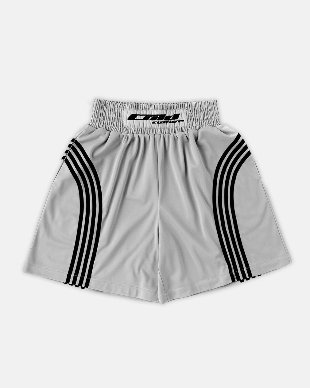 BOXING SHORTS SILVER