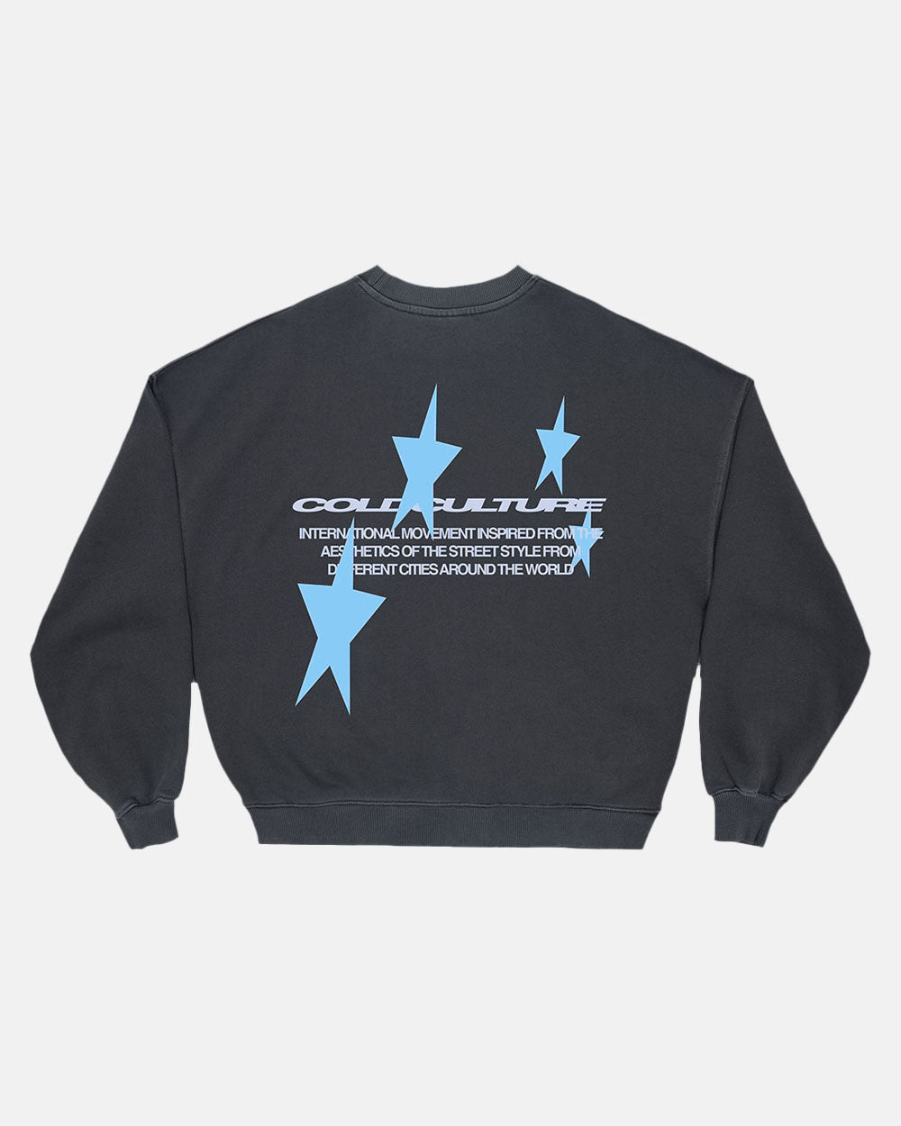 COSMOS ARC CREWNECK INDIA INK | COLD CULTURE™ | STREETWEAR CLOTHING BRAND